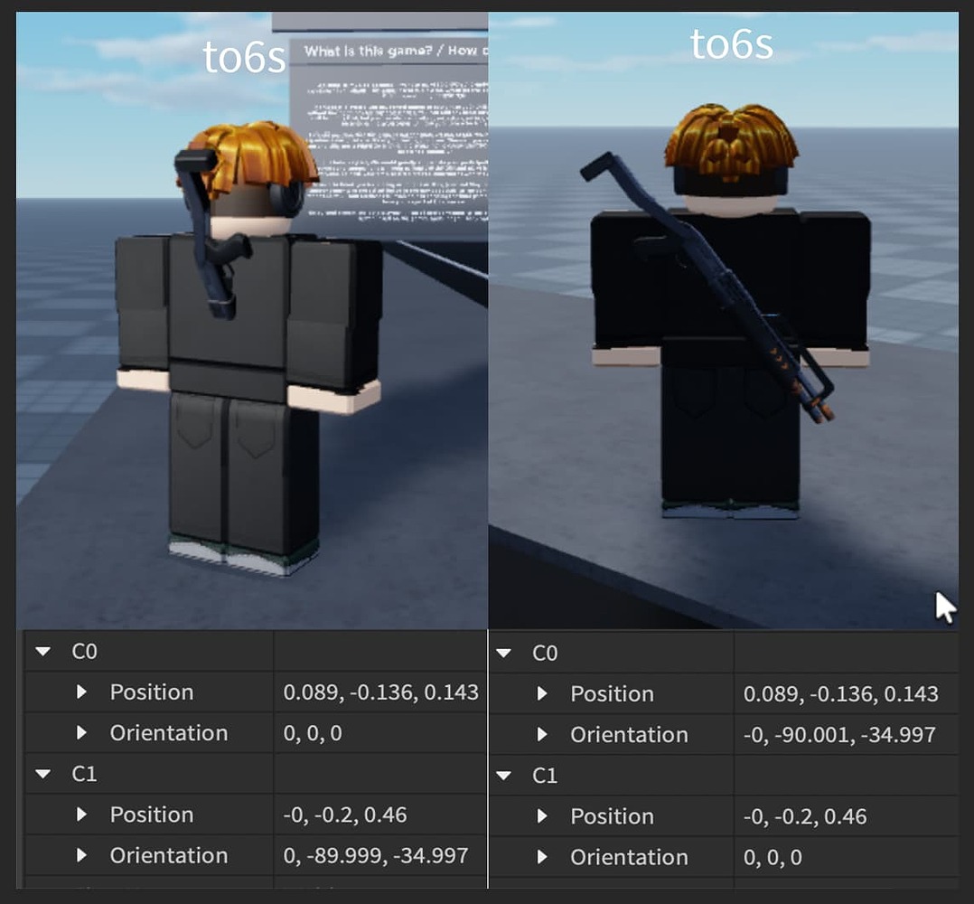 Help converting a weld's C0 Rotation into the equivalent C1 Rotation - Scripting Support ...