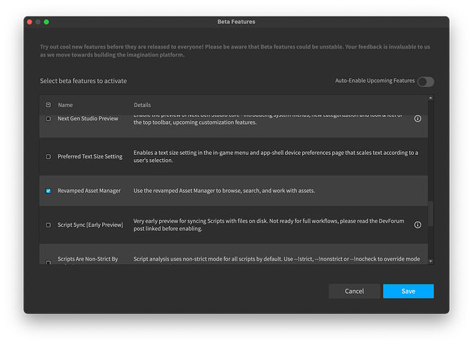 [BETA] Revamped Asset Manager - Announcements - Developer Forum | Roblox