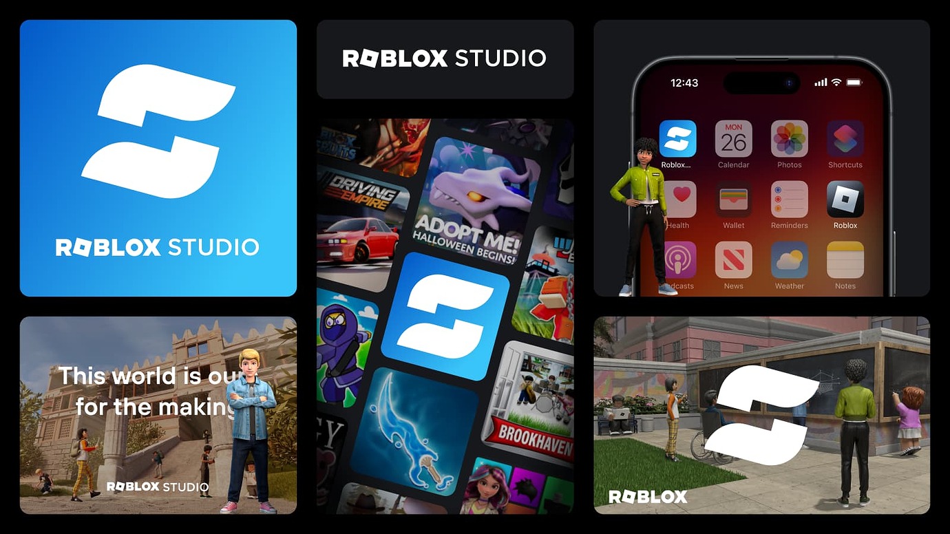Roblox Studio logo and wordmark redesign concept - Creations Feedback ...