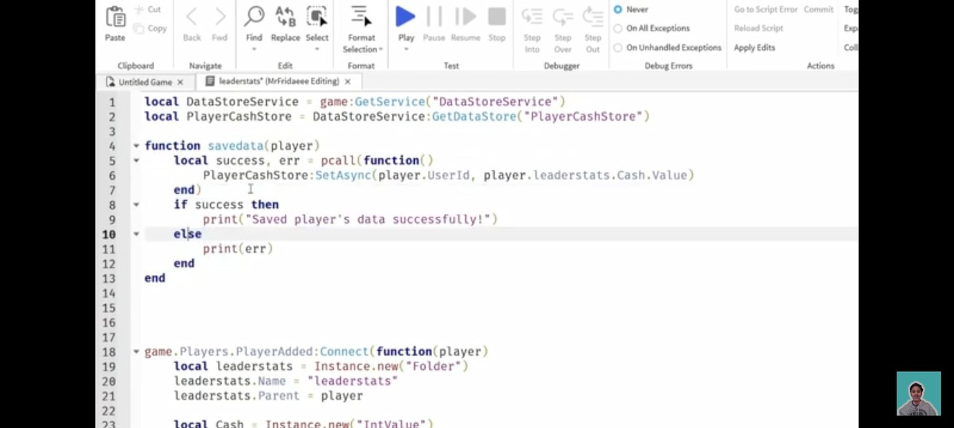 Leaderstats DataSave - Scripting Support - Developer Forum | Roblox