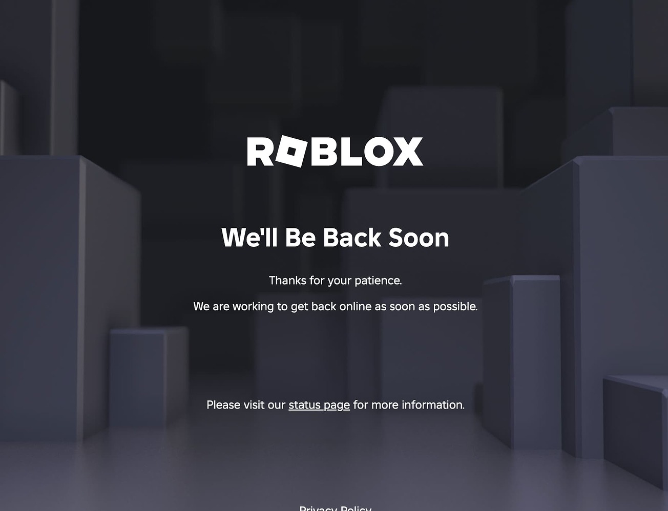 Roblox website intermittently timing out - Roblox Application and ...