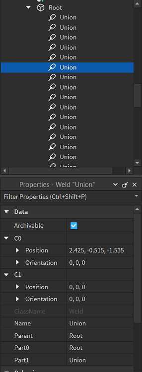 Why doesnt welded parts in a model move with the primary part? - Page 2 - Scripting Support ...