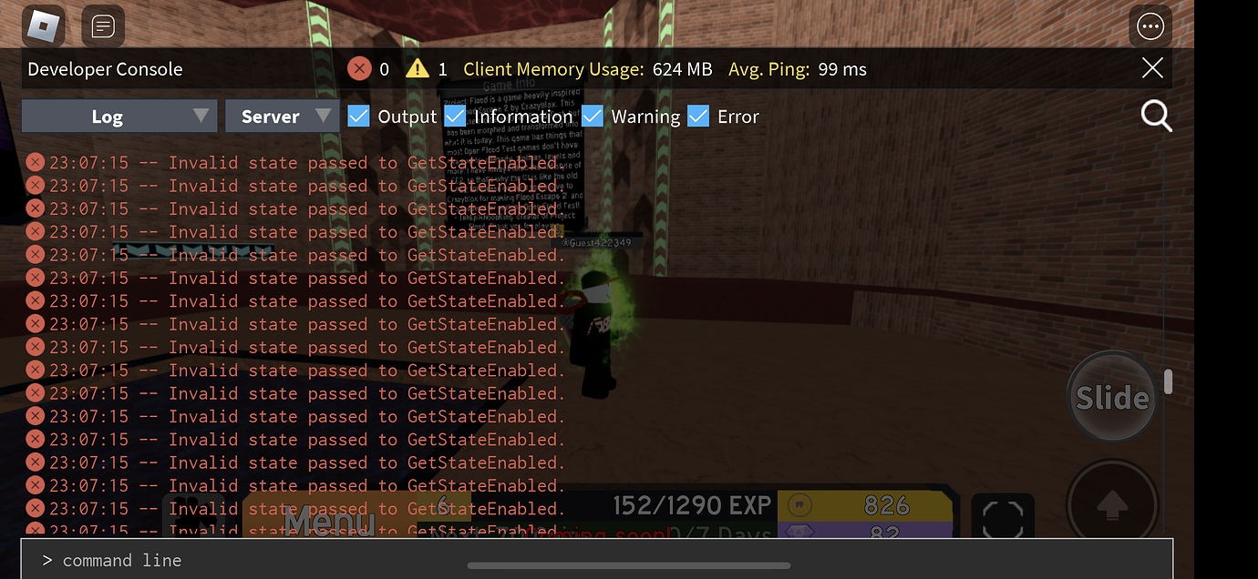 Invalid state passed to GetStateEnabled - Scripting Support - Developer Forum | Roblox