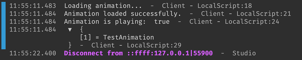 Animation is not played but is marked as playing in the animator ...