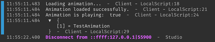 Animation is not played but is marked as playing in the animator ...