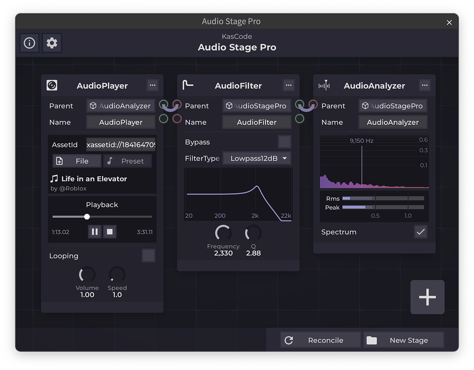 Audio Stage Pro - A powerful plugin for the new Audio APIs - Community Resources - Developer ...