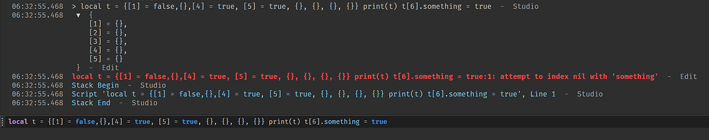Lua arrays override values :o - Scripting Support - Developer Forum | Roblox