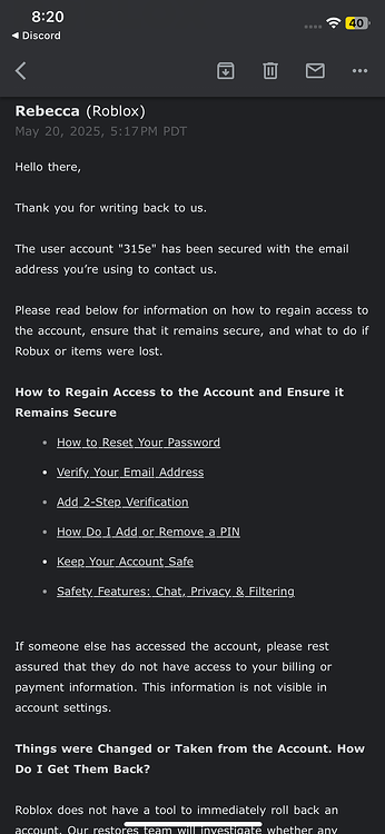 Security Notification Forces Password Reset and Unlinks Email ...