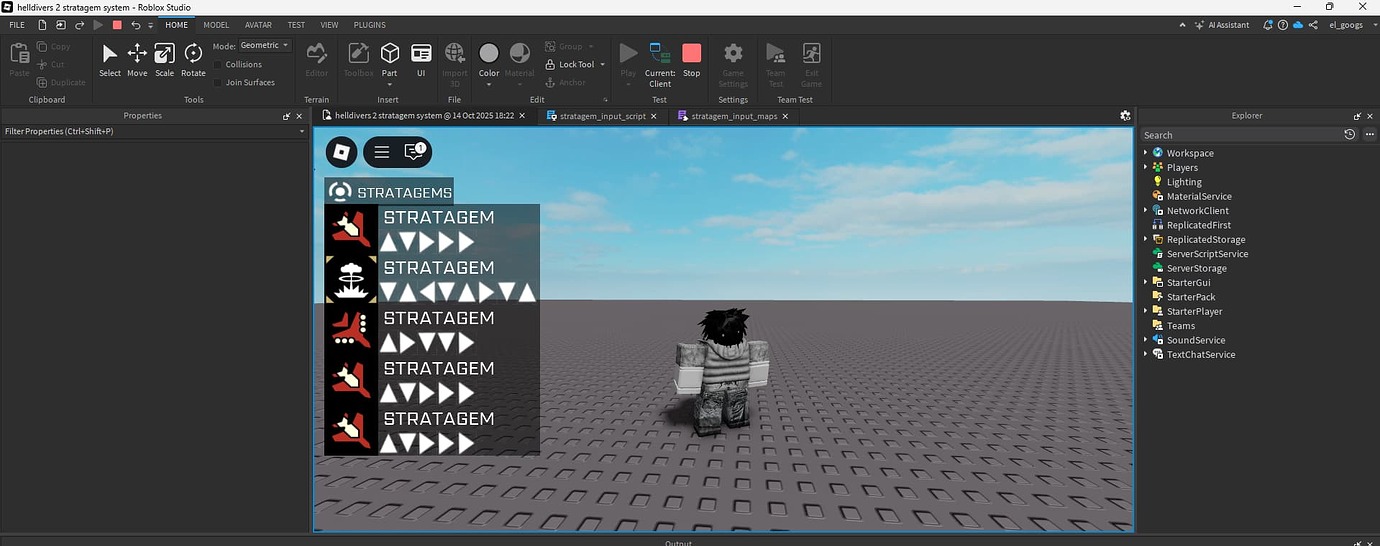 Input puzzle system like Helldivers not working - Scripting Support - Developer Forum | Roblox