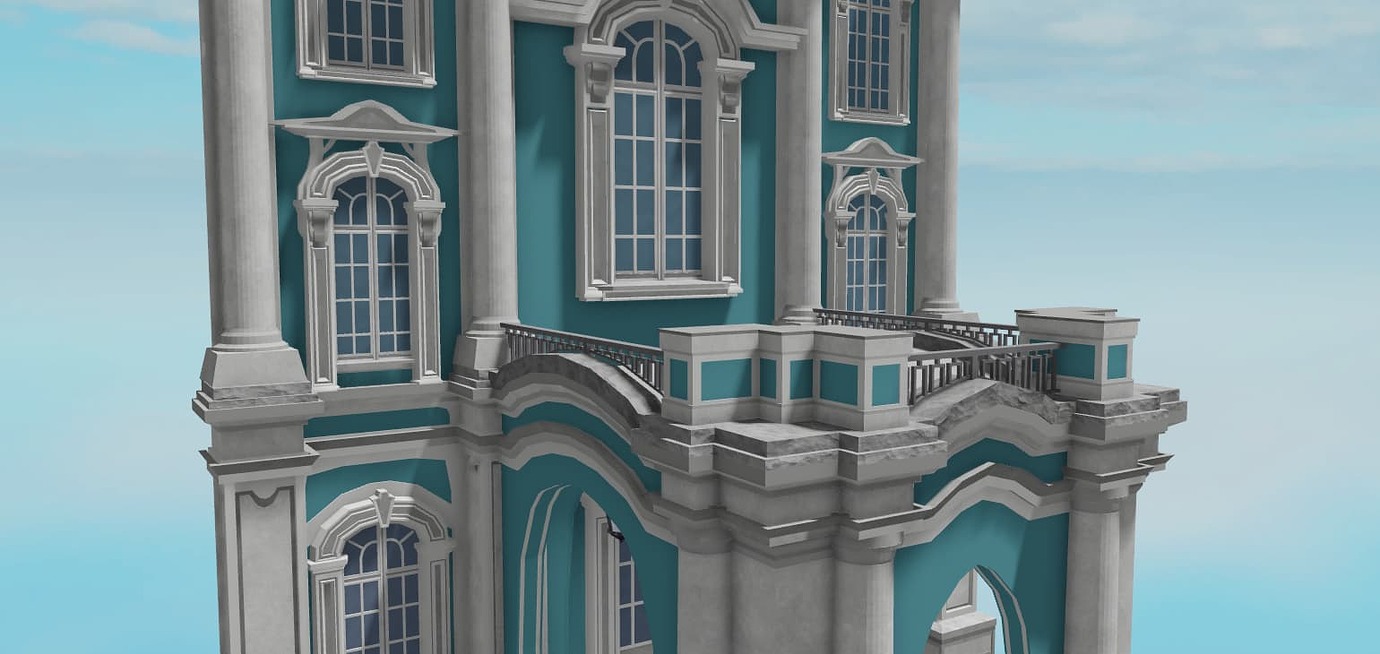 Winter Palace in Roblox Studio - Creations Feedback - Developer Forum ...