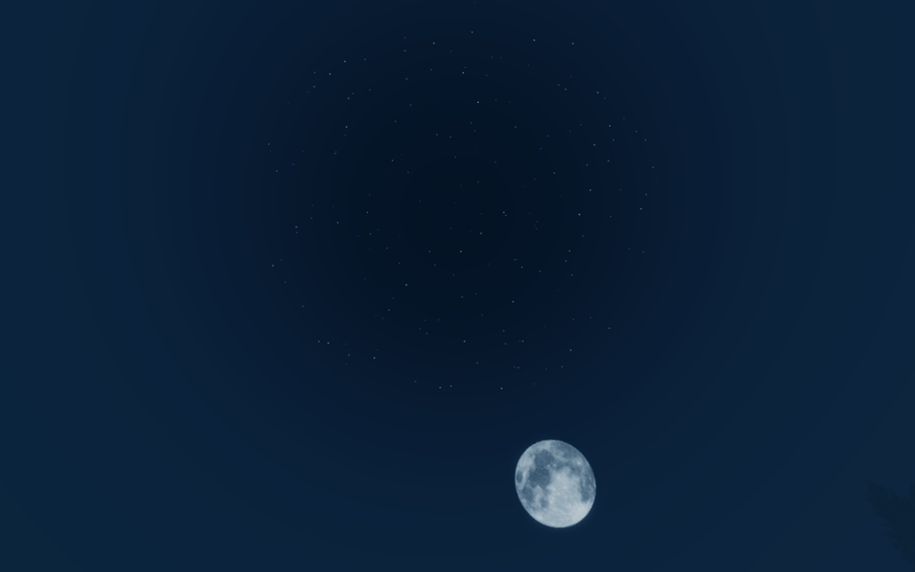 Combined skybox with the night sky like in the game Forgotten Memories ...
