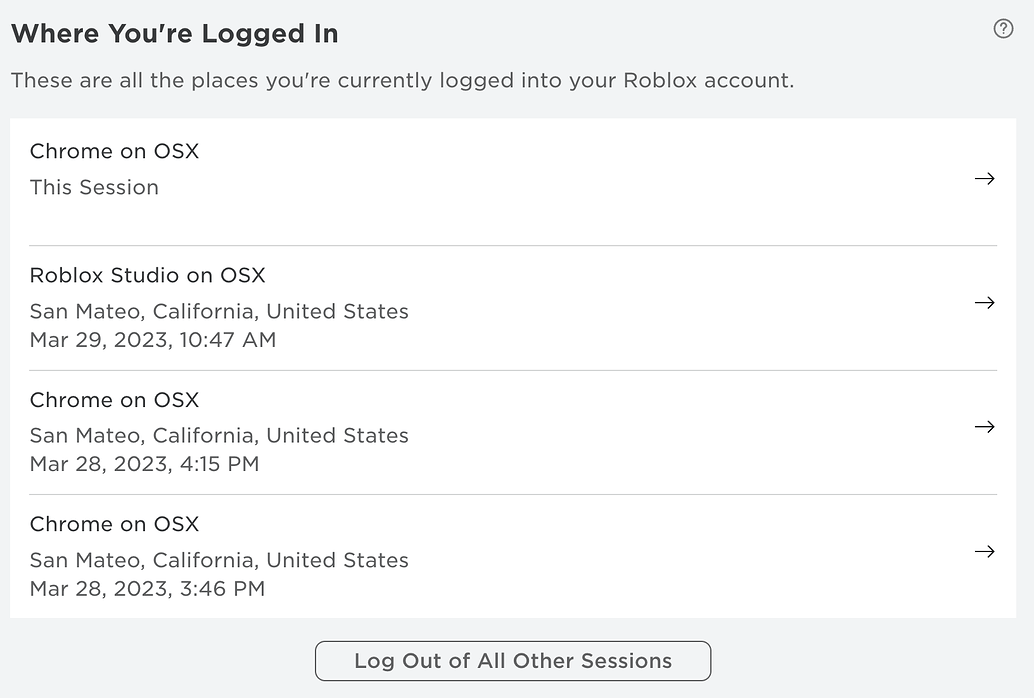 Session Management & Security Email Notifications [Account Security ...