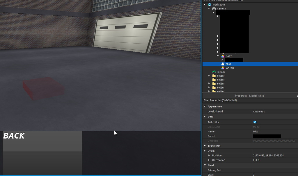 Cloned Model Keeps Disappearing When Spawned Scripting Support