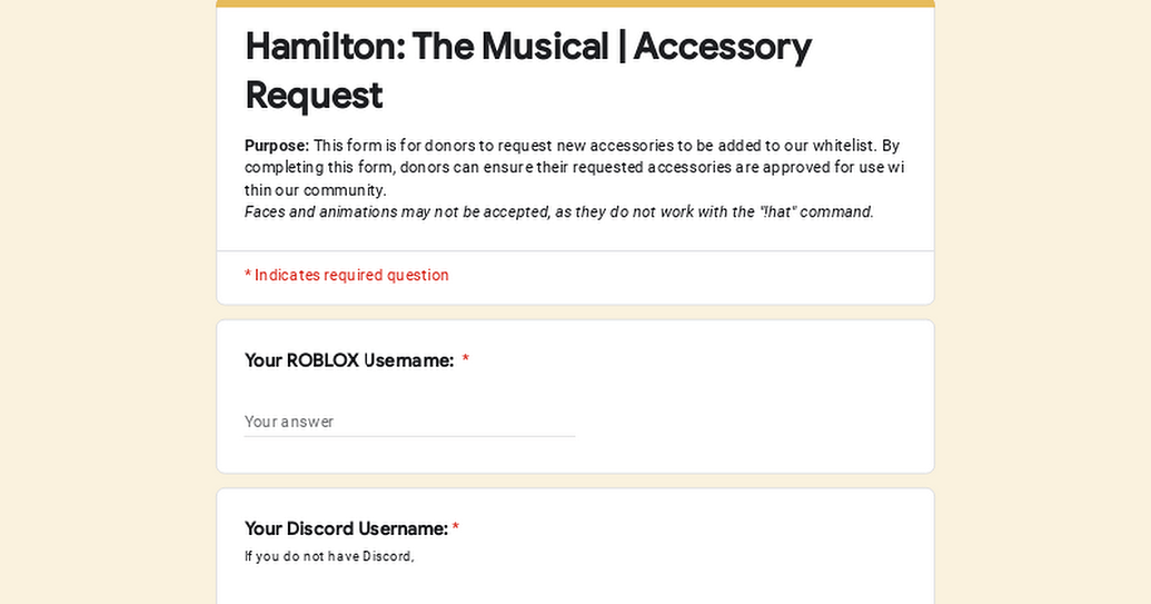 Hamilton: The Musical [INSPIRED] | Whitelisted Accessories - Bulletin ...