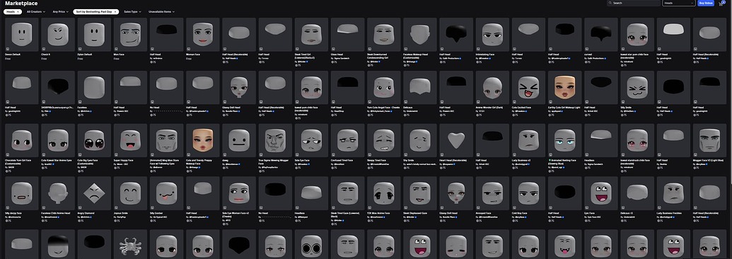 Bestselling Dynamic Heads appear to bypass size rules - Catalog Asset ...