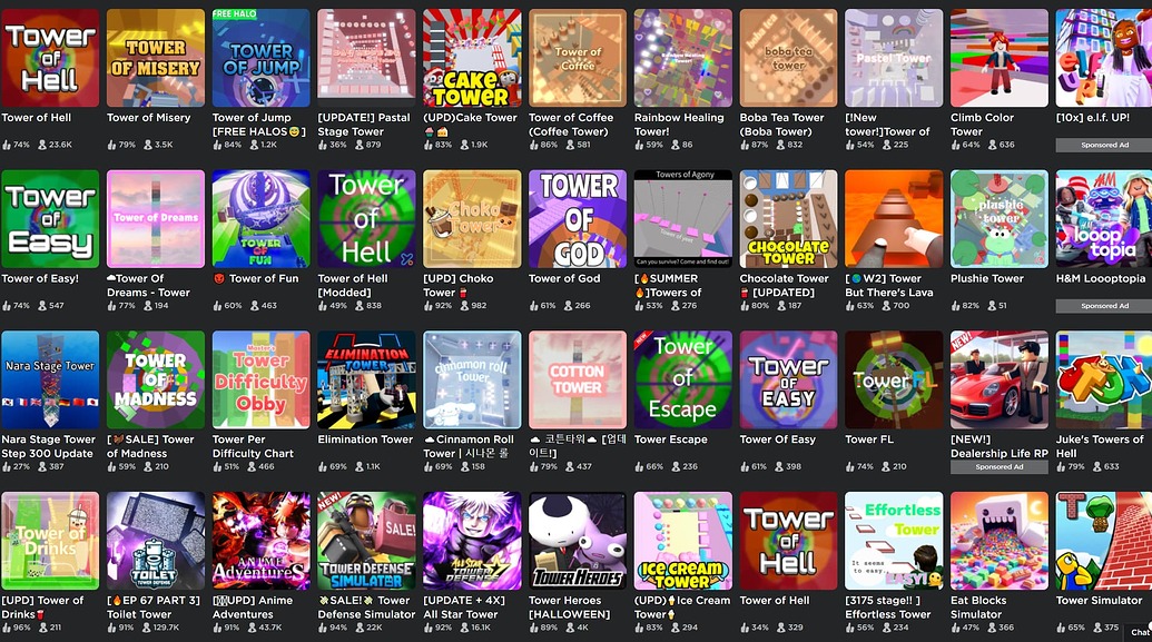 Game does not show up in searches for it, despite having 1k+ CCU ...