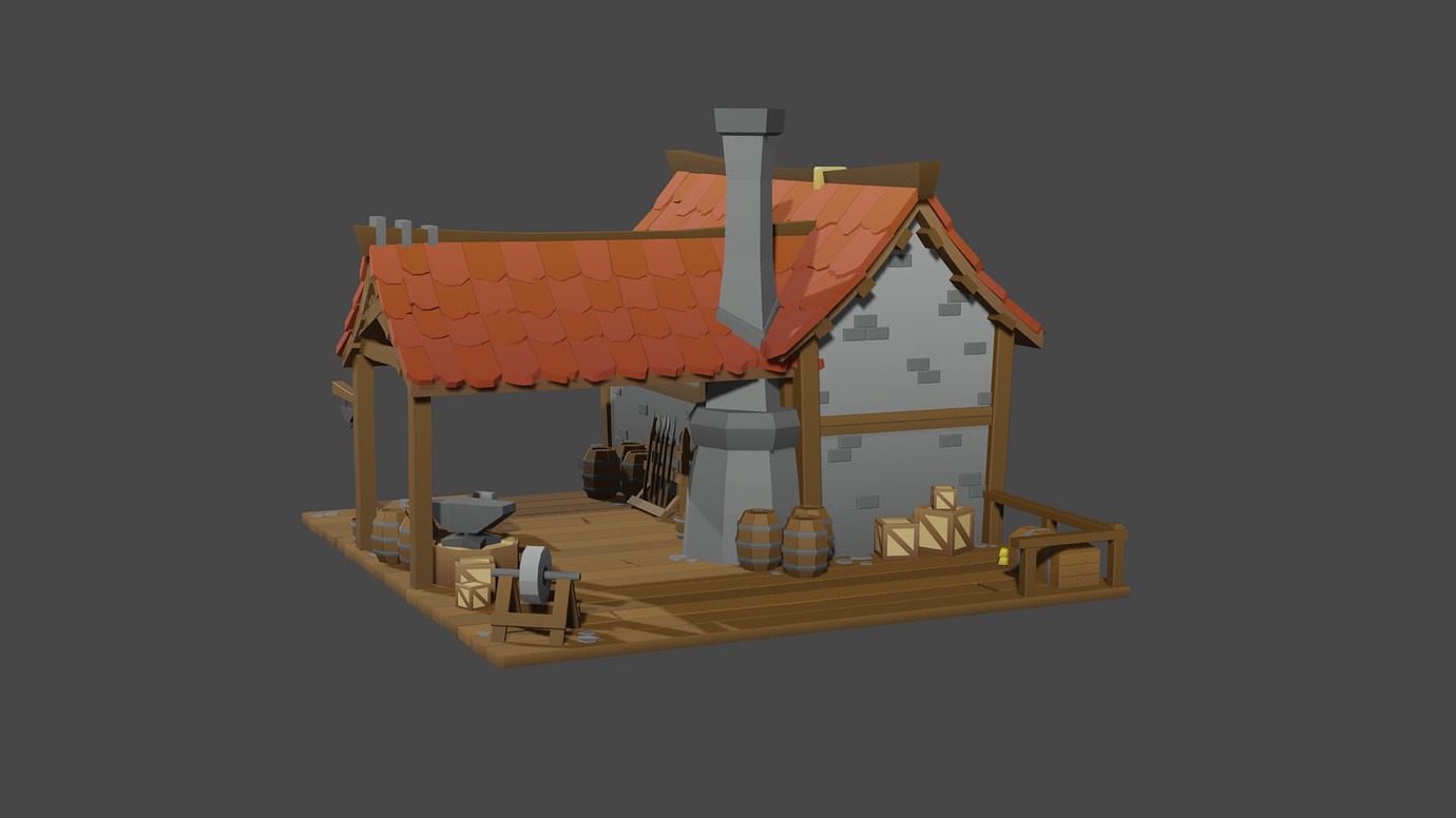 Low Poly Blacksmith - Creations Feedback - Developer Forum | Roblox