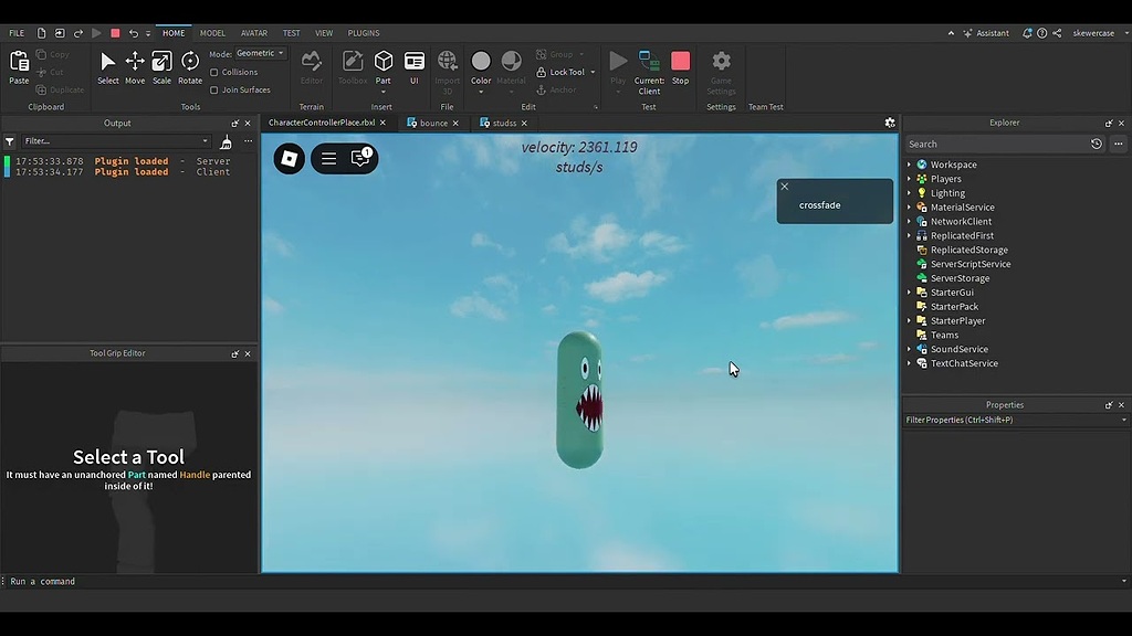 Character gets flung when I jump - Scripting Support - Developer Forum ...