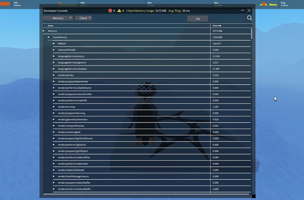Untracked Memory {Closed} - Scripting Support - Developer Forum | Roblox