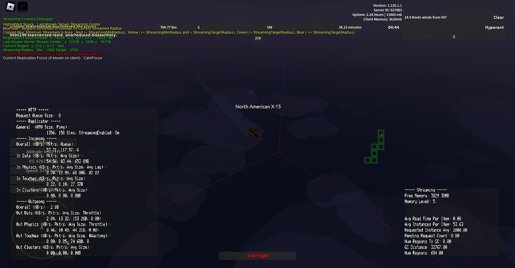 Current Streamed In Radius intermittently at 0 - Engine Bugs ...