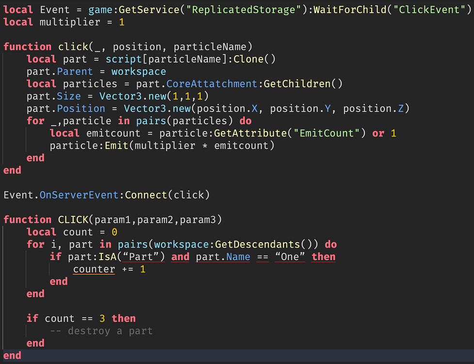 How to destroy part after click? - Scripting Support - Developer Forum | Roblox