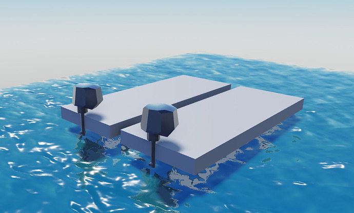 Bouyancy miscalculation w/ Box MeshPart? Weird behavior when my MeshPart is CollisionFidelity ...