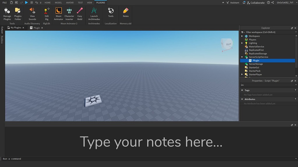 Notes Plugin Out Now! - Community Resources - Developer Forum | Roblox