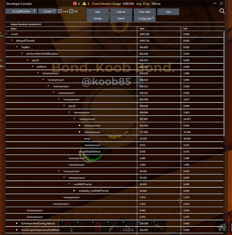 ExperienceChatMain and TopBar are causing lag in our game - Engine Bugs - Developer Forum | Roblox