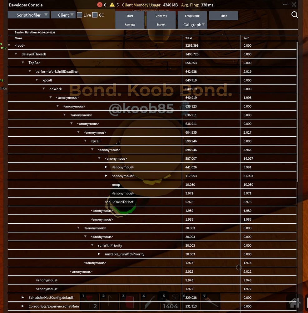 ExperienceChatMain and TopBar are causing lag in our game - Engine Bugs - Developer Forum | Roblox