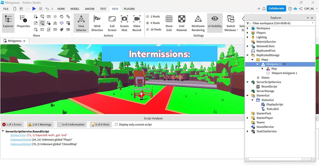 How to fix this Round system? - Scripting Support - Developer Forum | Roblox