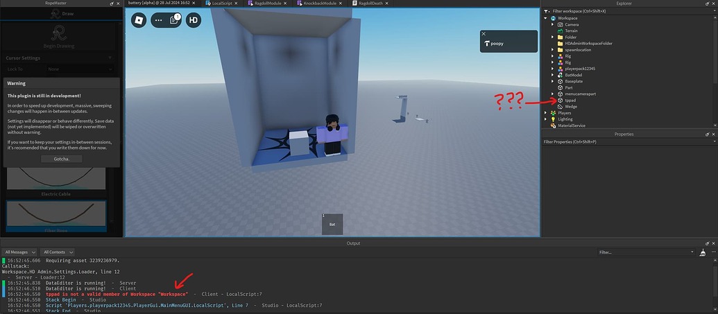 Main menu screen randomly not working for some reason - Scripting ...