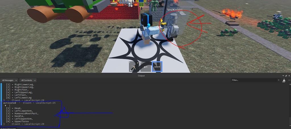 :GetBoundInBox get the Acesestor not the children - Scripting Support - Developer Forum | Roblox