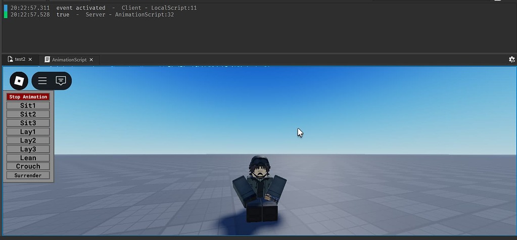 Character doesn't return to idle state after the animation is stopped - Scripting Support ...