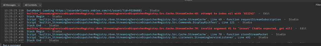 Lots of errors when I open studio - Platform Usage Support - Developer ...