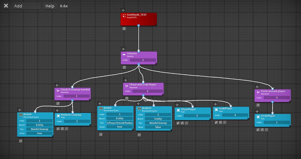 First time using behavior trees, any tips for serverside pathing ...