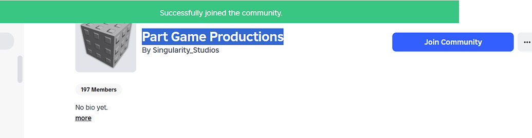 Unable to Join Group Yet Number Goes Up - Roblox Application and ...