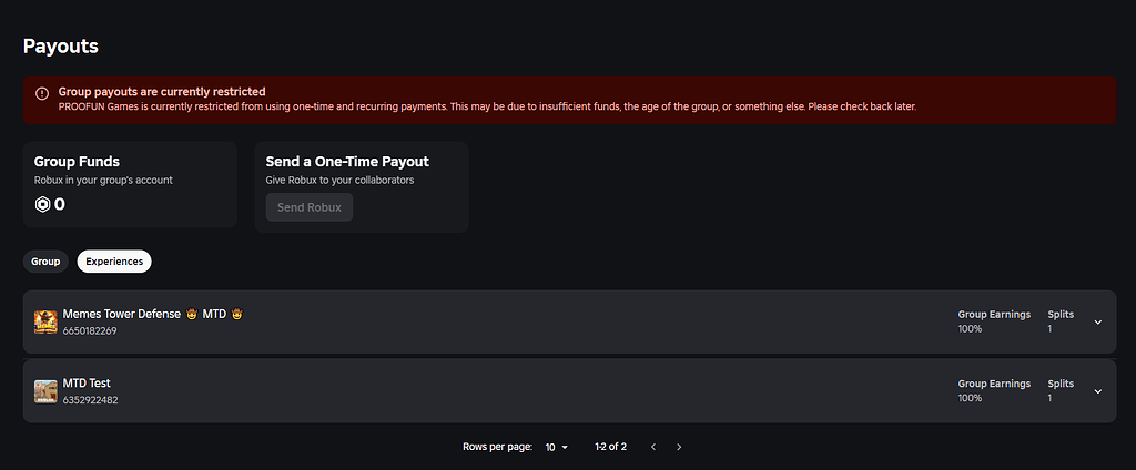 [SOLVED] Payouts going to my account and not my group - Platform Usage Support - Developer Forum ...