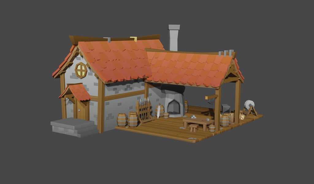Low Poly Blacksmith - Creations Feedback - Developer Forum | Roblox