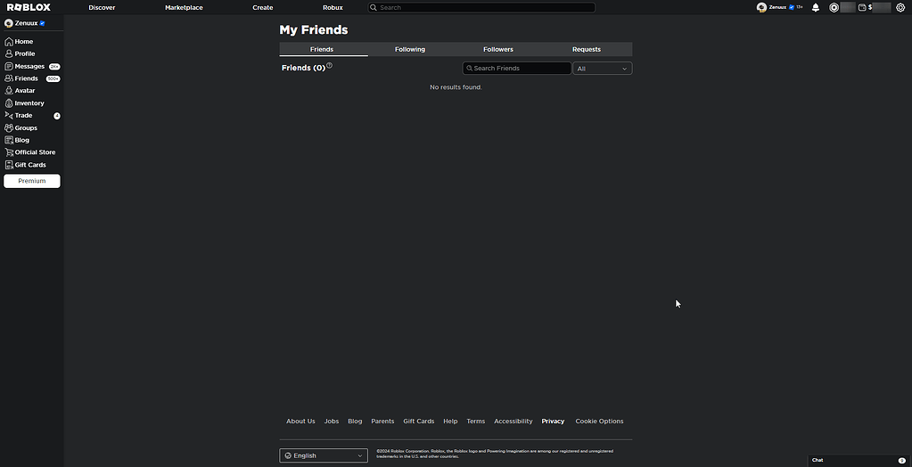 Friendlist does not load - Roblox Application and Website Bugs ...