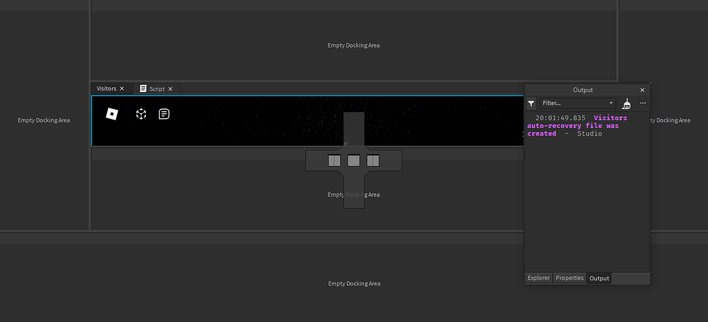 Annoying empty docking area feature when dragging windows around ...