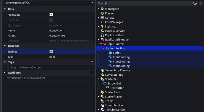 [Studio Beta] New Input Action System - Announcements - Developer Forum ...