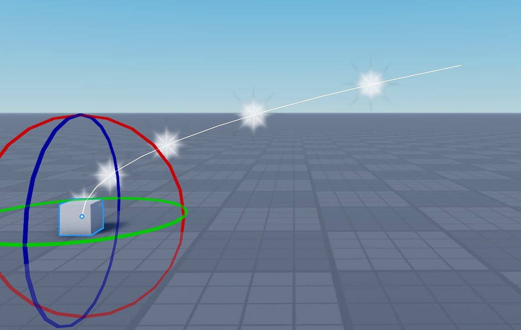 Visualize particle paths - Scripting Support - Developer Forum | Roblox