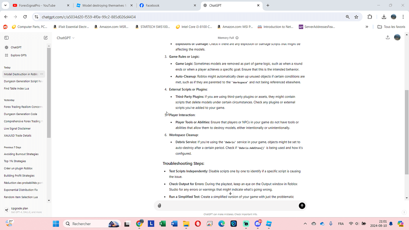 Model destroying themselves for no reason in ReplicatedStorage - Scripting Support - Developer ...