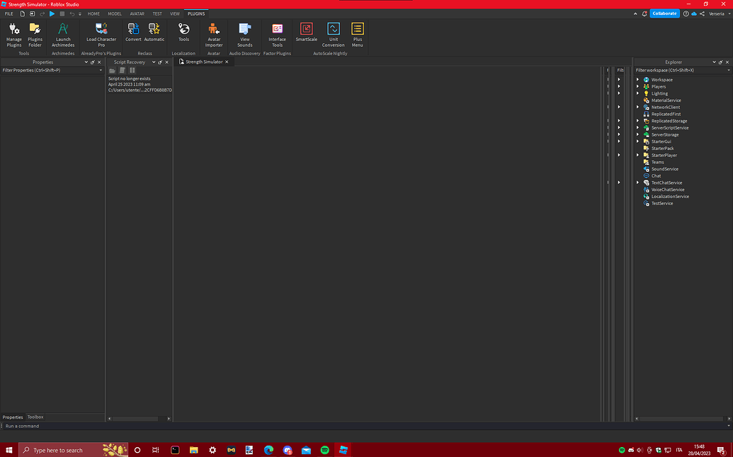 Roblox's rendering window keeps glitching out when playtesting ...