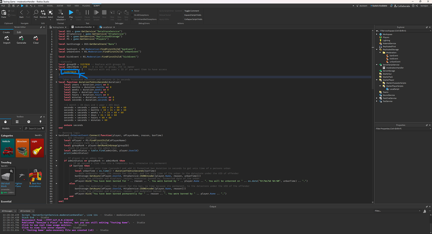 Easy To Use Moderation System - Community Resources - Developer Forum ...