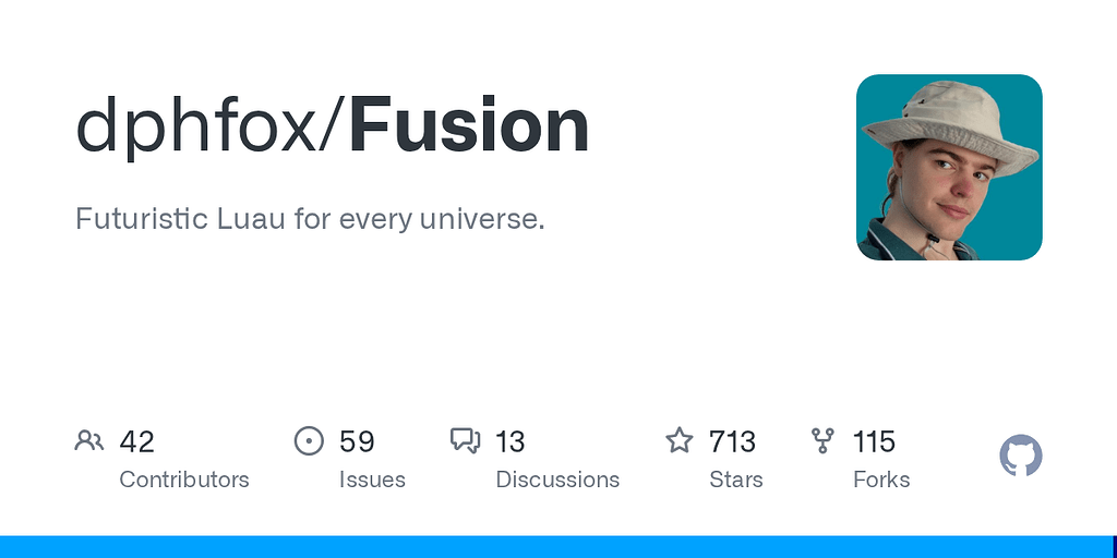 UI made with Fusion (the better roact /wink/) - Creations Feedback ...