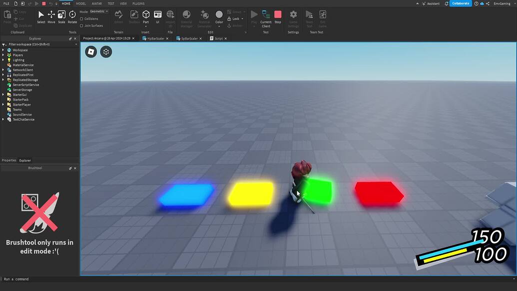 How do I make the HP Bar scale correctly? - Scripting Support - Developer Forum | Roblox