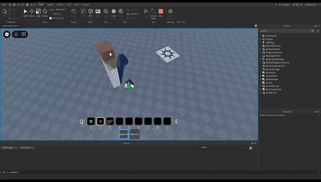 Build system welding across diagonals - Scripting Support - Developer Forum | Roblox