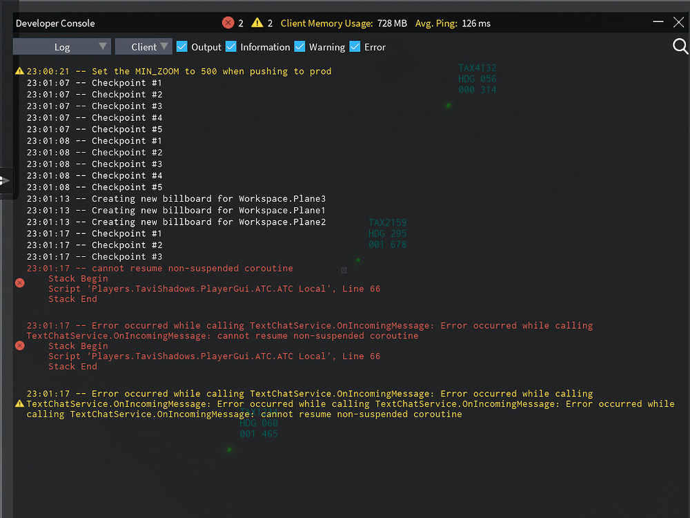 Calling TextChannel:SendAsync() too fast causes an unexpected crash - Engine Bugs - Developer ...