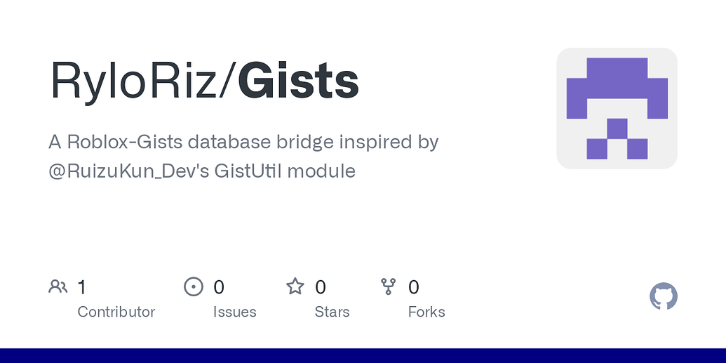 GistUtil: Interact with Gist API from In-Game - Community Resources - Developer Forum | Roblox